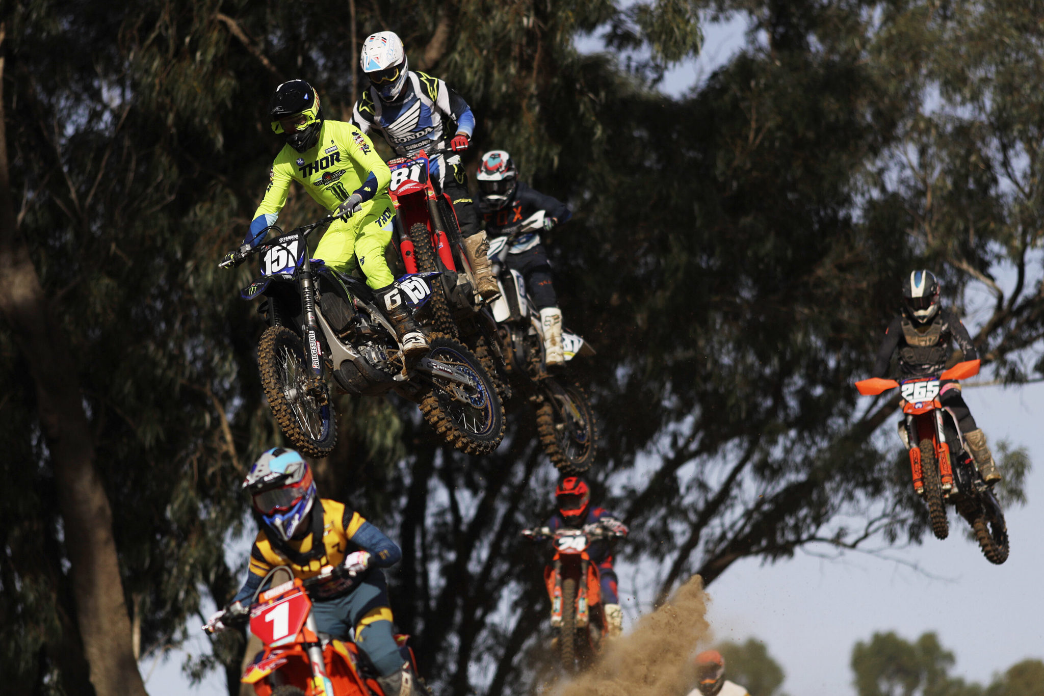 National MX championship | Championships decided