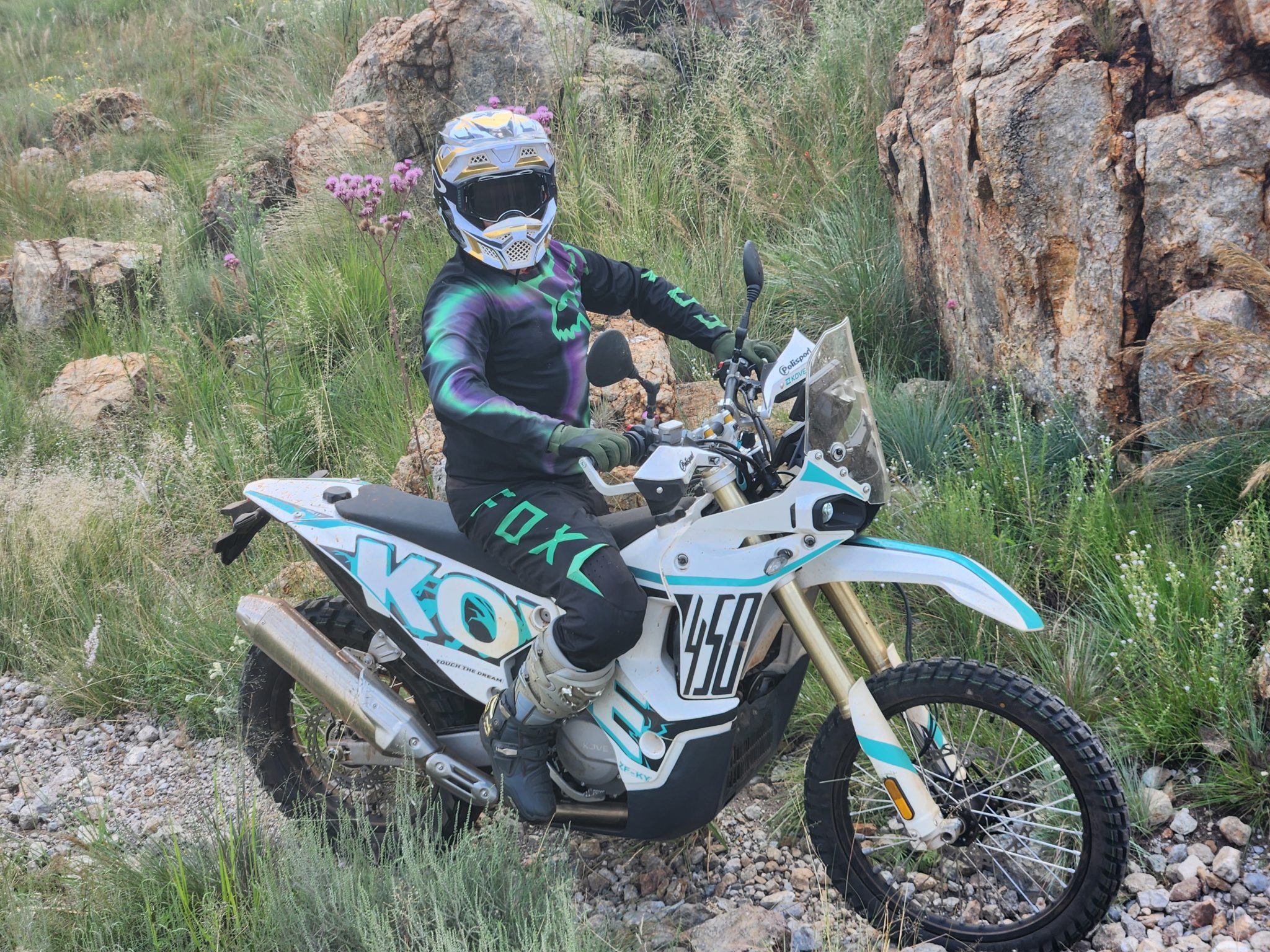 Riding The Kove 450 Rally Motorbike | Rally Motorcycle - Kove 450