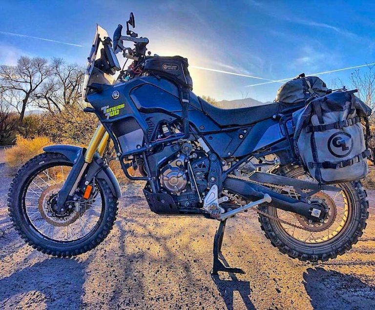 Soft bike luggage carriers by Giant Loop | motorcycle tank bag sets