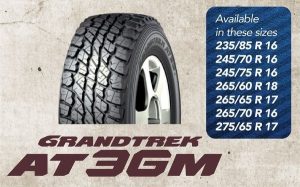 Dunlop AT3GM 4x4 Tyre | Dunlop tyres for off-road vehicles