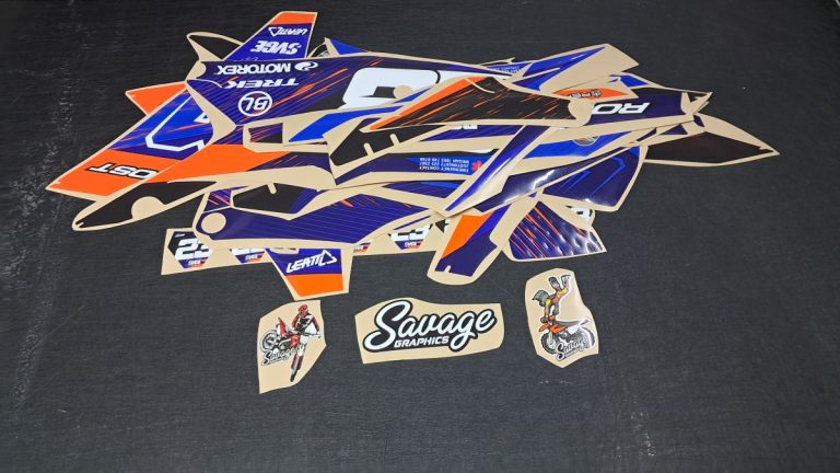 Small Business focus: Custom Decal Kits by Savage Graphics Lab - Dirt ...