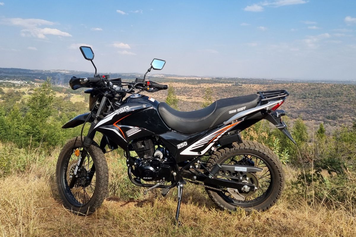 Big Boy TSR250 adventure bike | Big Boy motorcycle review